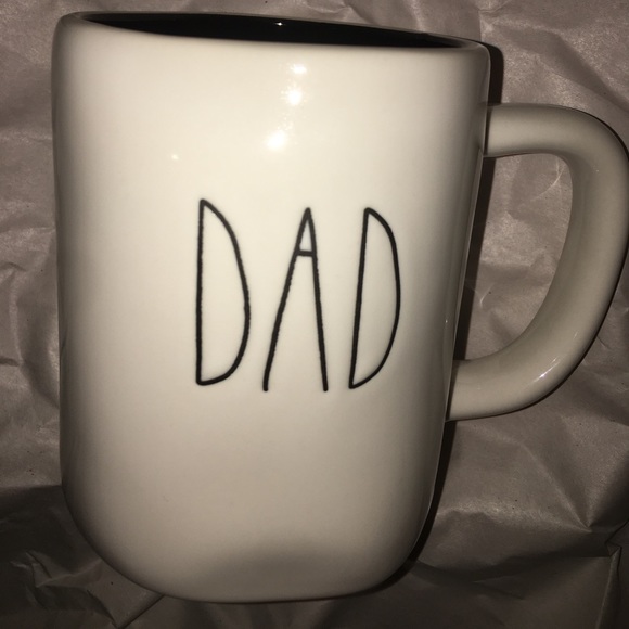 Rae Dunn | Other | Rae Dunn Dad Cup Exclusive Black Inside | Poshmark